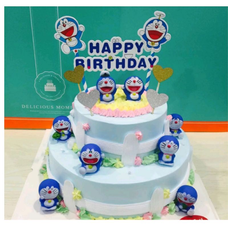 Jual Cake Topper Doraemon/Hiasan Kue DoraemonCake Topper Doraemon ...