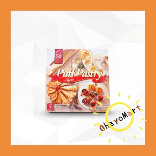 Jual Edo Puff Pastry Sheet/ Roti Beku Unbaked/ Adonan Roti 750grm ...