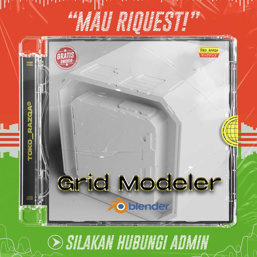 Jual 3D Blender - Grid Modeler - 141025 | Shopee Indonesia