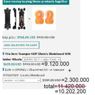 Jual Teamgee h20 T Electric Skateboard (eboard) | Shopee Indonesia