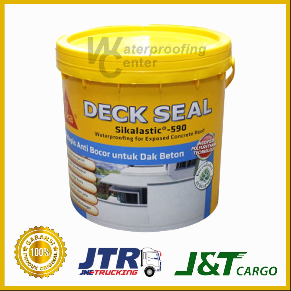 Jual Deck Seal Sikalastic 590 Waterproofing Dak Atap Beton - 20 kg ...