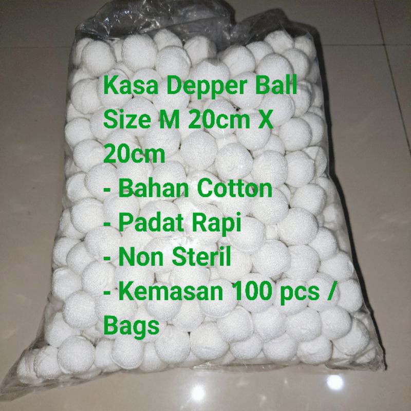 Jual Kasa Depper Medis/Depper Ball Kasa Terbaik/Kasa Depper Tampon ...