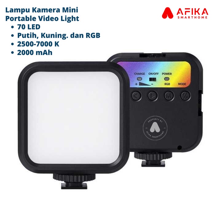 Jual Selfie Lampu Kamera Mini Rgb Led Portable Photo Video Light 2000 ...