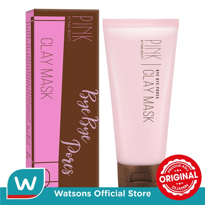 Jual Pink By Pure Beauty Bye Bye Pores Clay Mask 100Ml | Shopee Indonesia