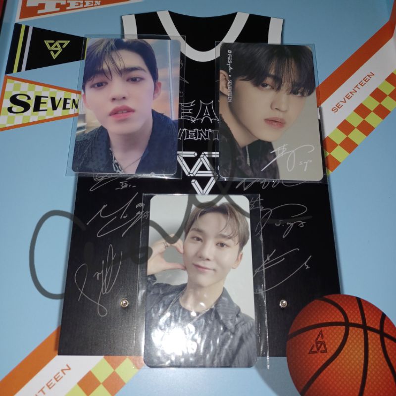 Jual SEVENTEEN MINGYU WONWOO SCOUPS SEUNGKWAN FACE THE SUN FTS CARVER ...