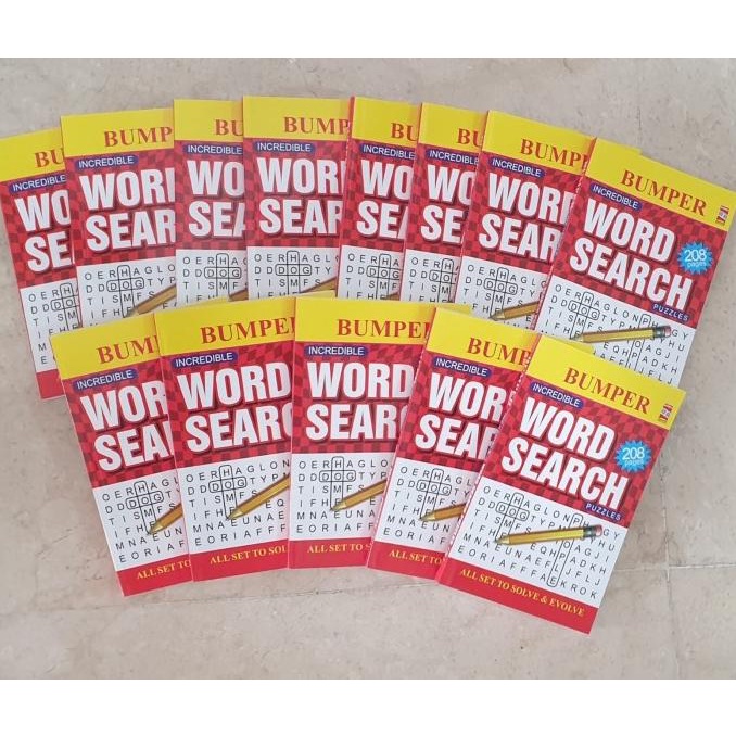 Jual Bumper Word Search | Shopee Indonesia