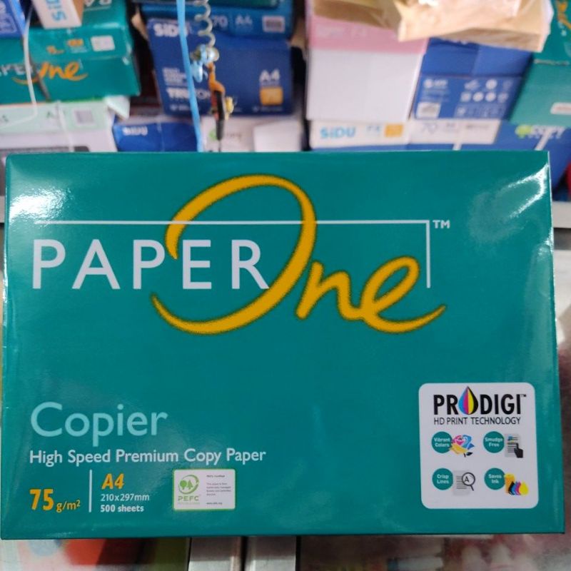 Jual Kertas A4 75 GSM Paper one isi 5 Rim | Shopee Indonesia