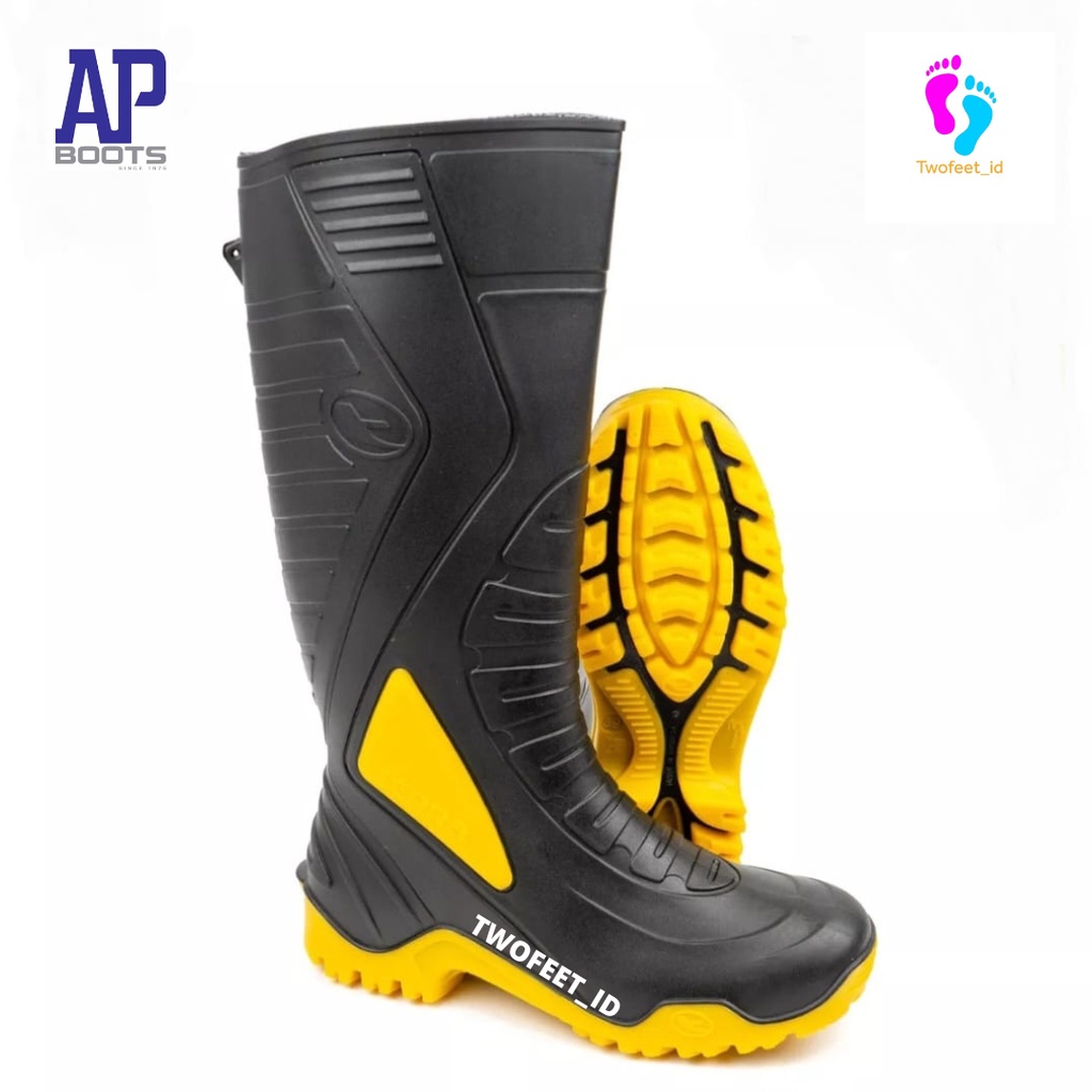 Jual SEPATU AP BOOTS TERRA 3 - AP BOOTS TERRA 3 WARNA HITAM KUNING ...
