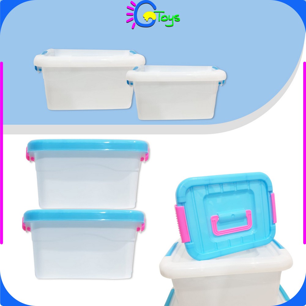 Jual CR-C256 Container Box Plastik Kotak Kontainer Mainan Balok Wadah ...