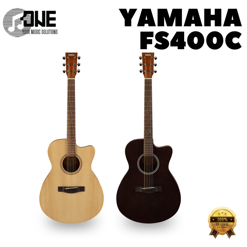 Jual Yamaha FS400C FS 400C FS 400 C Gitar Akustik Original | Shopee ...