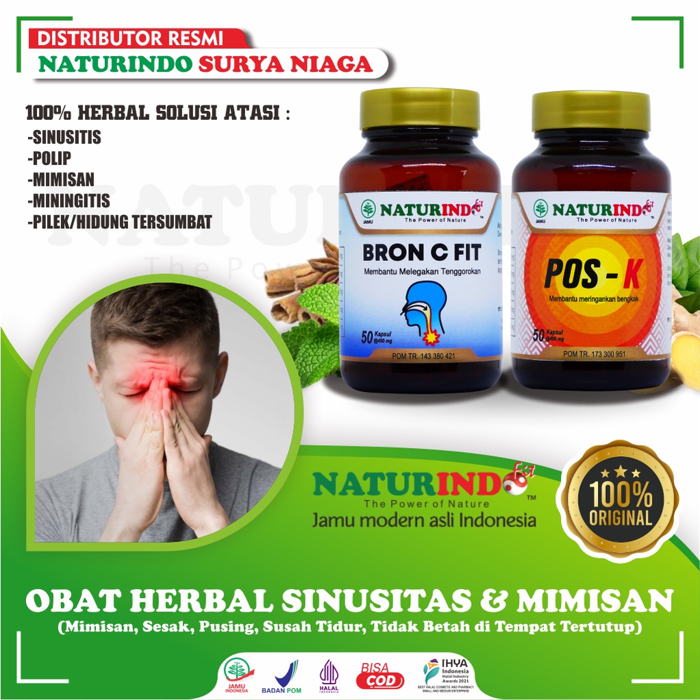 Jual Obat Sinusitis Polip Hidung Herbal Sinusitis Sinus Cuci Hidung ...