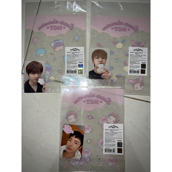 Jual SEALED Clear Sticker Set Sanrio NCT Dream Jisung Jaemin Renjun PC ...