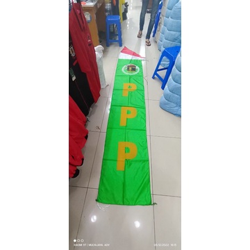 Jual umbul umbul partai PPP / umbul2 PPP / bendera umbul2 partai PPP ...