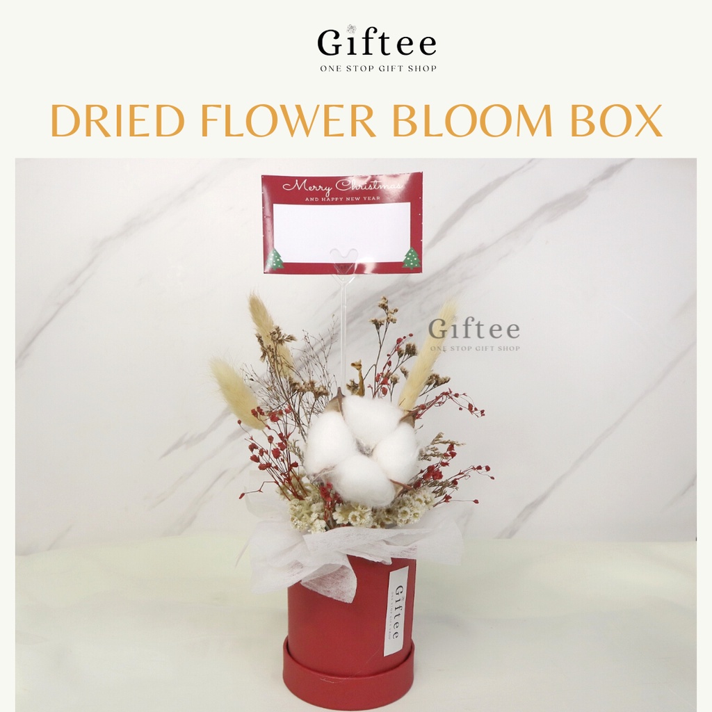 Jual DRIED FLOWER BLOOM BOX DELILAH BUNGA KERING KAPAS EDELWEIS DALAM ...