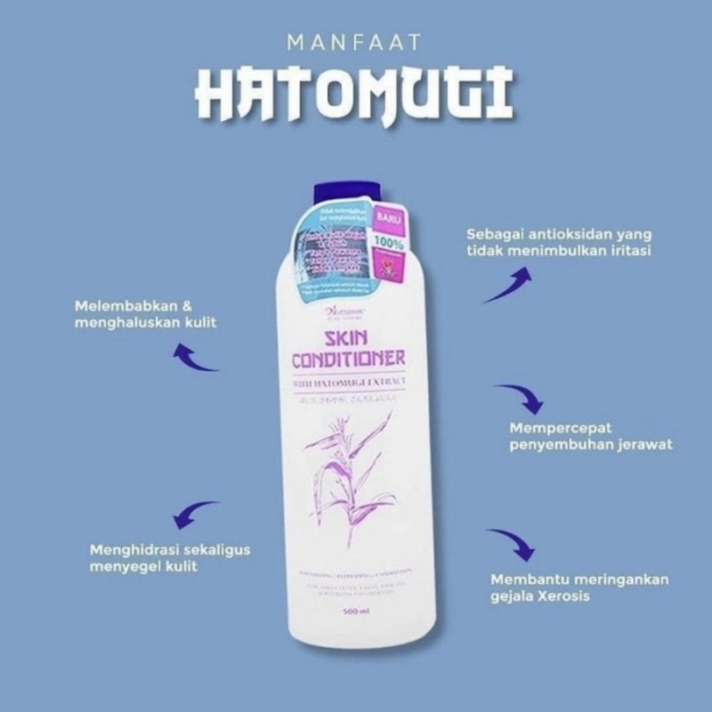Jual Autumn Toner Skin Conditioner with Hatomugi Extract / Aloe Vera ...