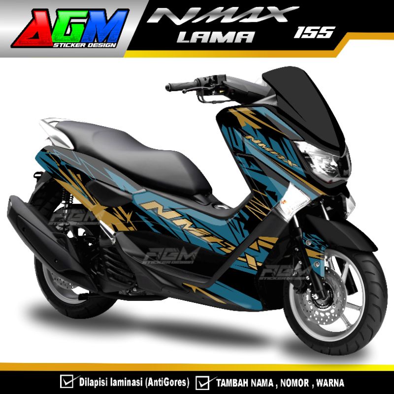 Jual Decal Stiker Nmax Old 2015-2019 Full Body/Stiker Striping Nmax Old ...