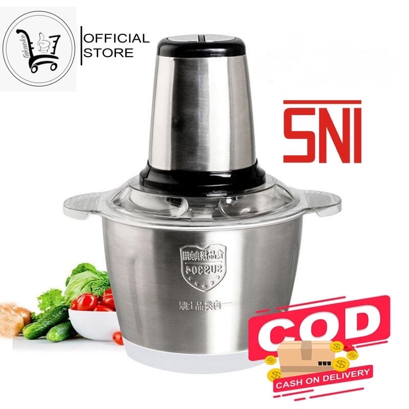 Jual BLENDER DAGING STAINLEES STEEL 2 LITER / BLANDER FOOD CHOPPER ...