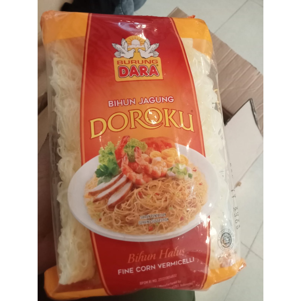 Jual BIHUN DOROKU FINE CORN VERMICELLI 350 GR | Shopee Indonesia