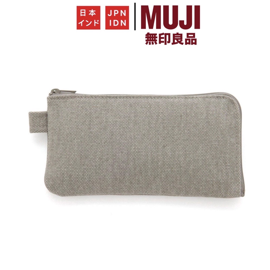 Jual [Pre Order] Muji - Pen case denim, canvas, and nylon | tempat ...