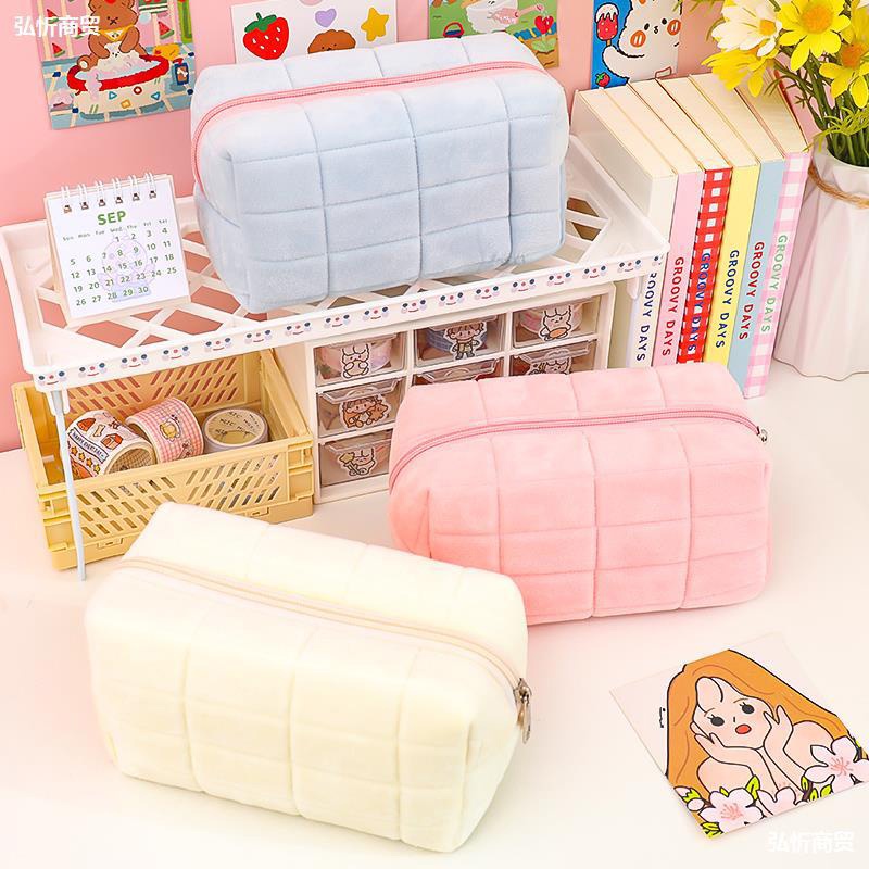 Jual Cute pouch pillow korea/ Make up pouch cosmetic bag/ Kotak pensil ...