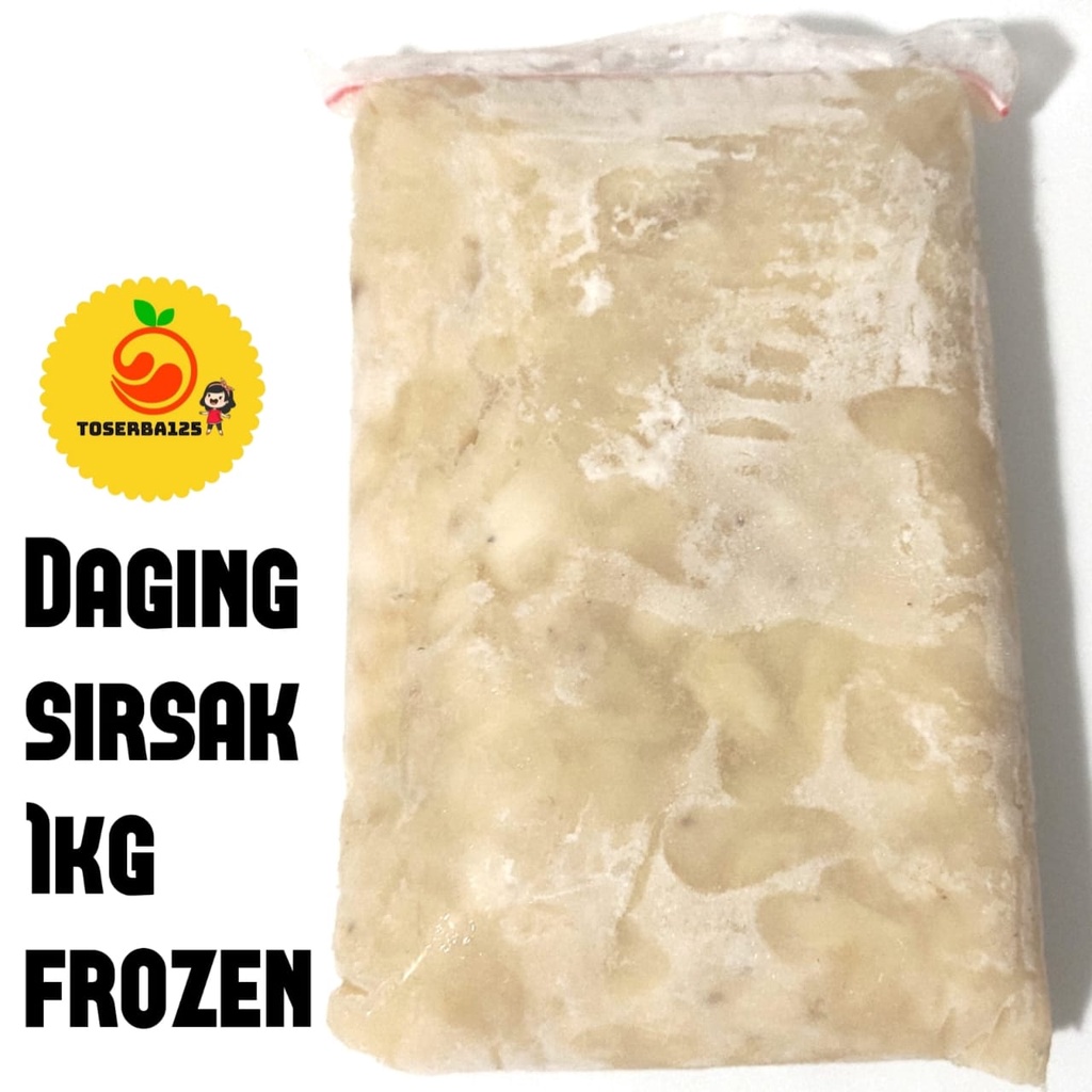Jual BUAH BEKU frozen SIRSAT murni, daging saja tanpa campuran air ...