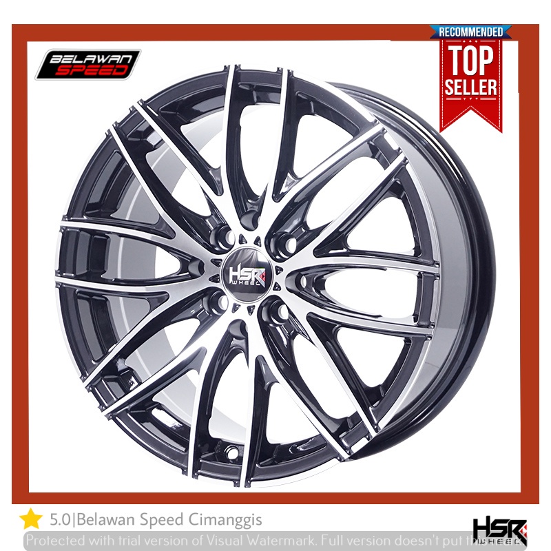 Jual VELG MOBIL RACING RING 16 HSR NAPLES PCD 4X100/114,3 UNTUK AVANZA XENIA LIVINA BRIO CALYA ...