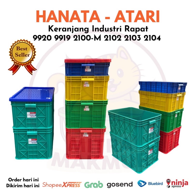 Jual Keranjang Industri Container Box Keranjang Serbaguna 9919P 9920P ...