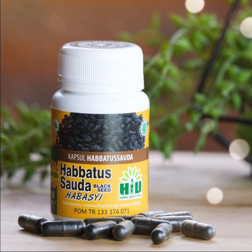 Jual Kapsul HABBATUS SAUDA Herbal Indo Utama Jaga Kesehatan dan ...