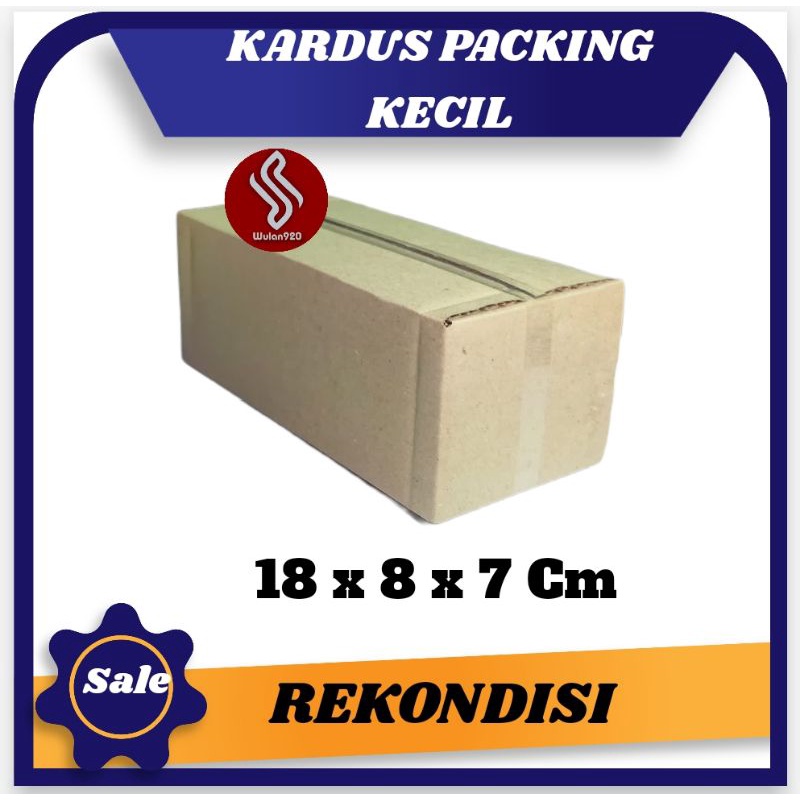 Jual KARDUS PACKING/KARTON/BOX UKURAN 18 x 8 x7 Cm | Shopee Indonesia