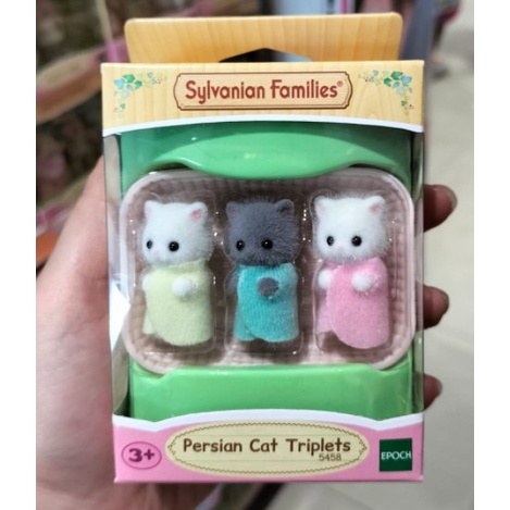 Jual Sale: Sylvanian Families Persian Cat Triplets 5458 Original 3 ...