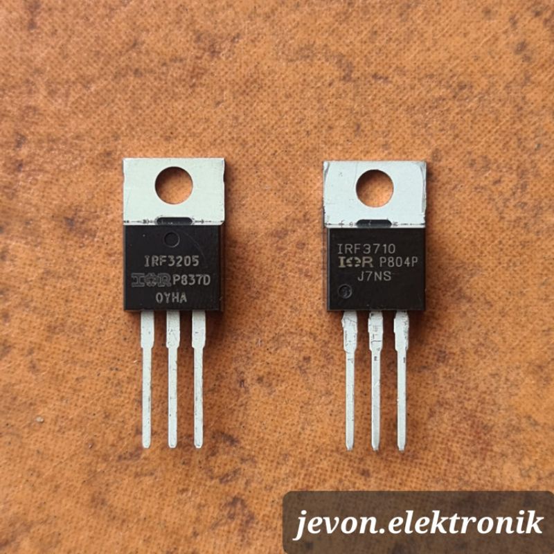Jual IC Transistor IRF 3205 3710 Original IOR IRF3205 IRF3710 P8370 ...