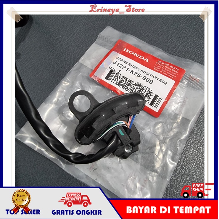 Jual ORIGINAL AHM Sensor CKP Kaki 3 Motor Honda Beat F1 Esp Pop Street ...
