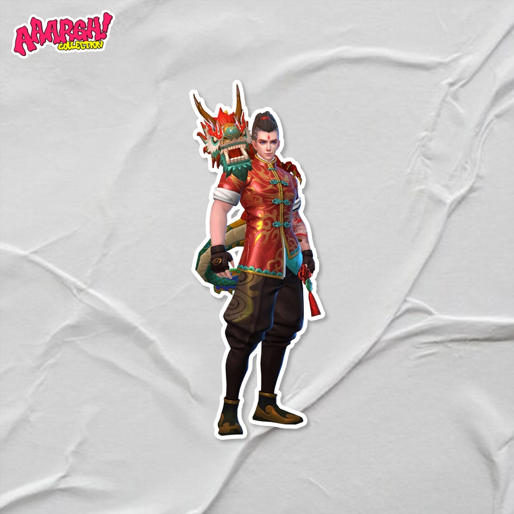 Jual Stiker Hero MLBB | Fighter | Chou | Mobile Legends | Shopee Indonesia