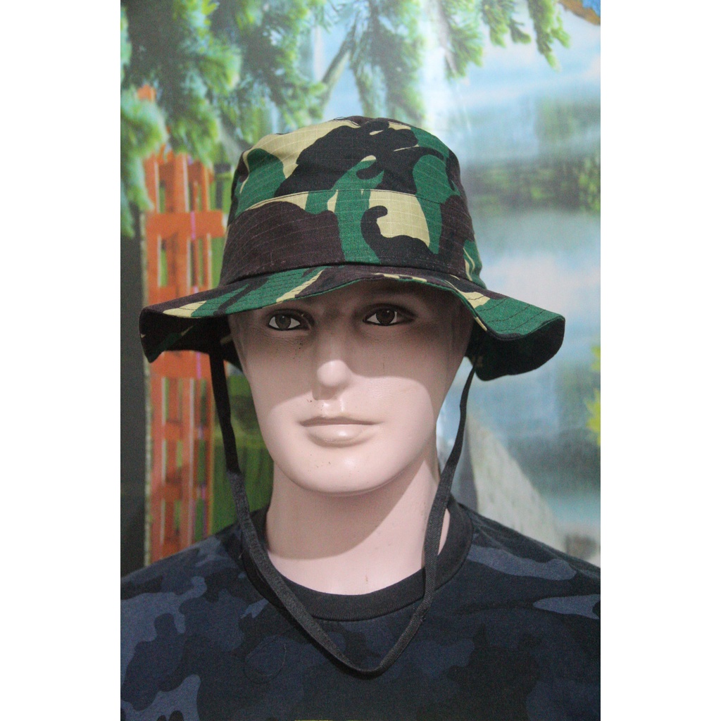 Jual TOPI RIMBA TOPI GUNUNG TOPI HUTAN BUCKET OUTDOR PENDAKI GUNUNG ...