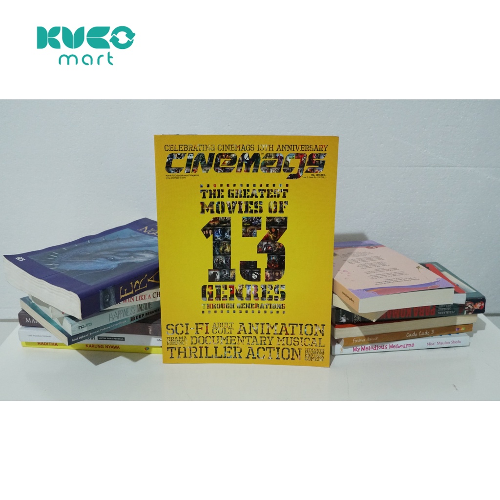 Jual Majalah Cinemags: Celebrating 13th Anniversary (October 2013 ...