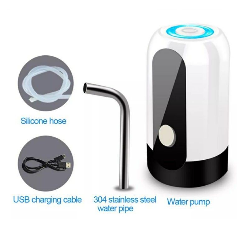 Jual Pompa Galon Elektrik Q2 LED Dispenser Air Minum Recharge Otomatis ...