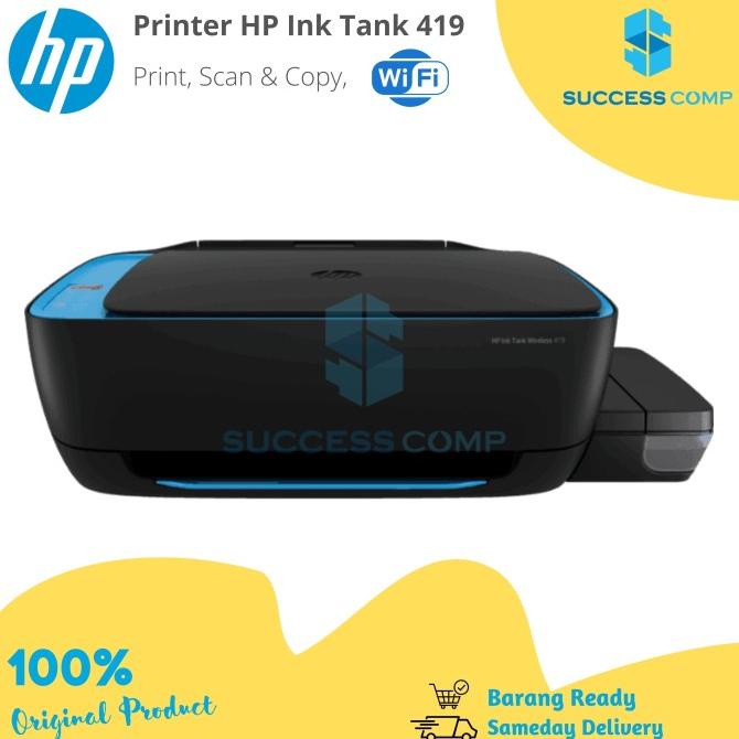 Jual Hp 419 Ink Tank Wireless All In One Printer (Print, Scan, Copy ...