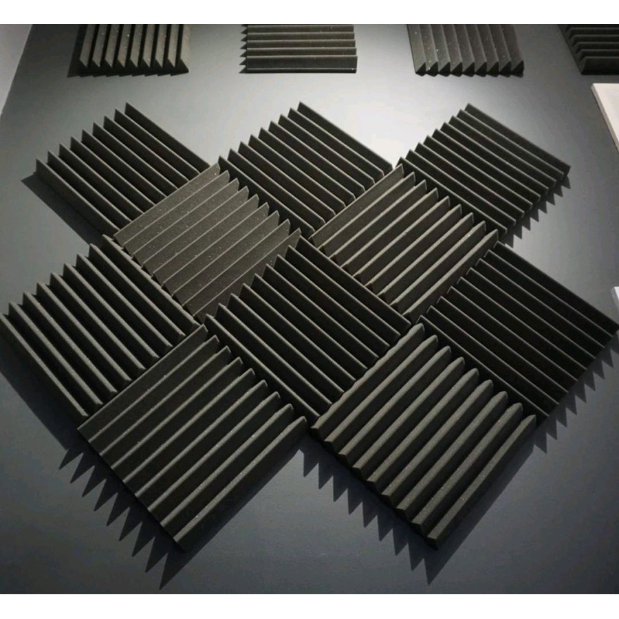 Jual Busa Peredam Suara Ruangan Zigzag (Wedge) Akustik Foam 50cm x 50cm ...