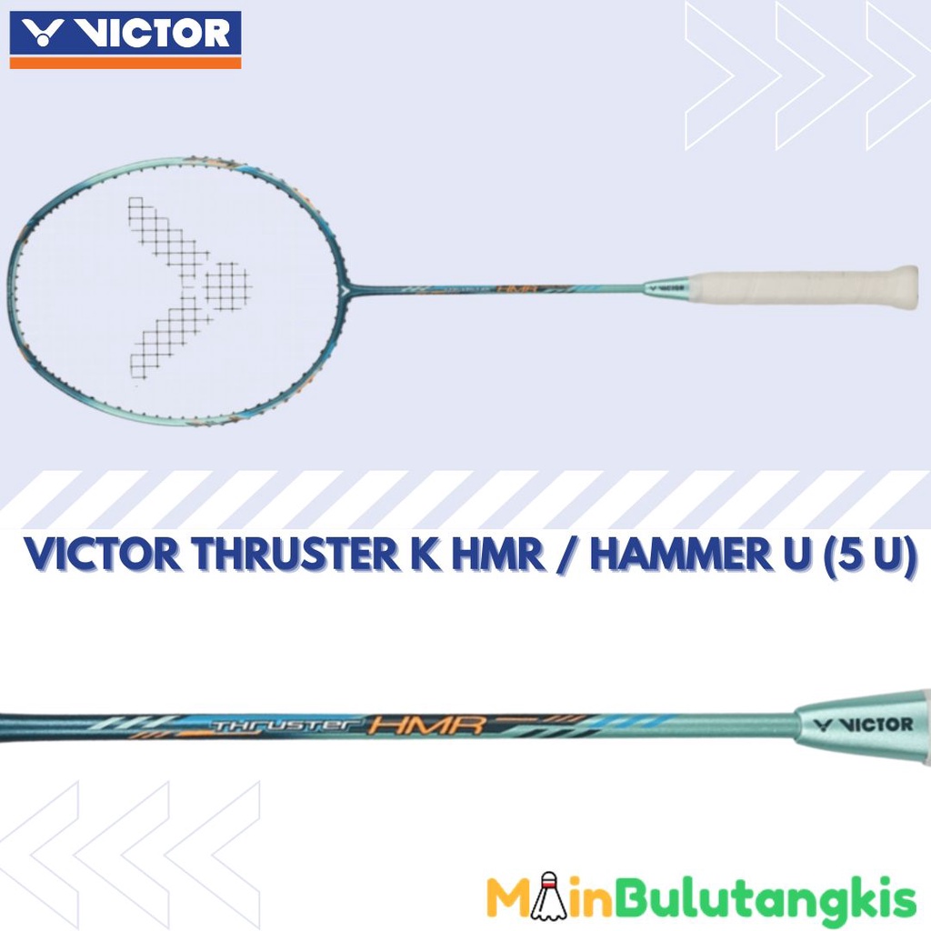Jual Raket Badminton Victor Thruster K HMR / Hammer U / NEW COLOR ...