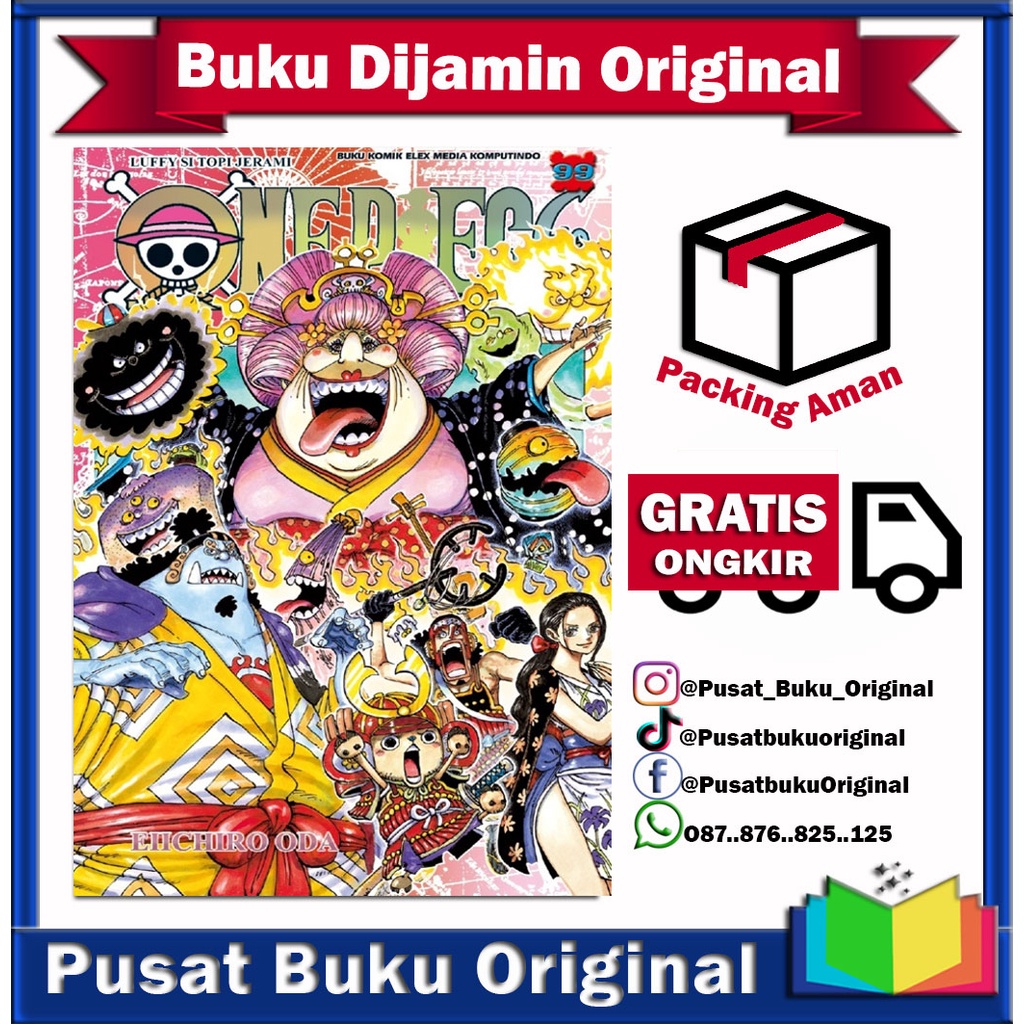 Jual Buku, Komik One Piece 99 - Original | Shopee Indonesia