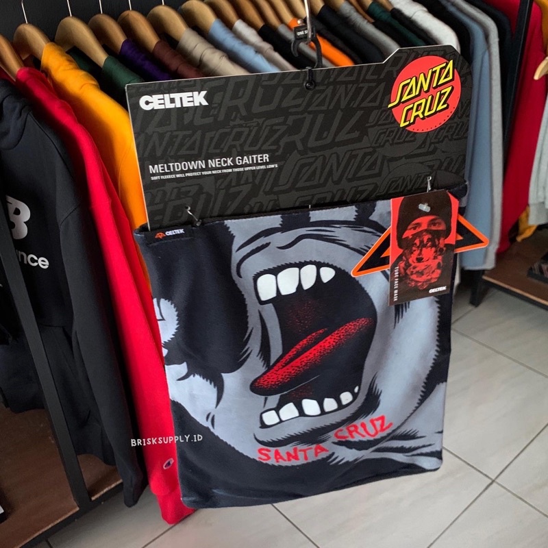Jual BUFF FACE MASK SANTA CRUZ // IRON MAIDEN ORIGINAL RESMI | Shopee ...