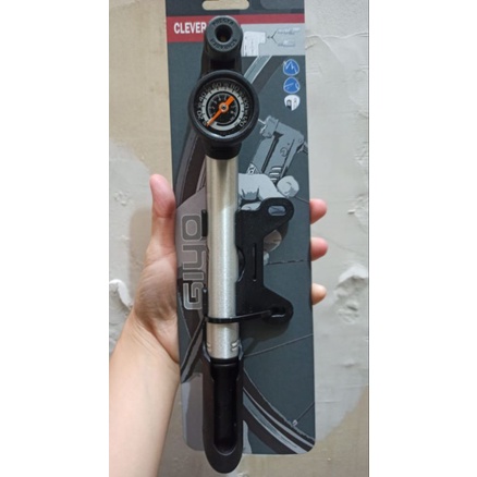 Jual POMPA MINI DENGAN PENGUKUR GIYO / MINI PUMP GIYO CLEVER VALVE WITH ...