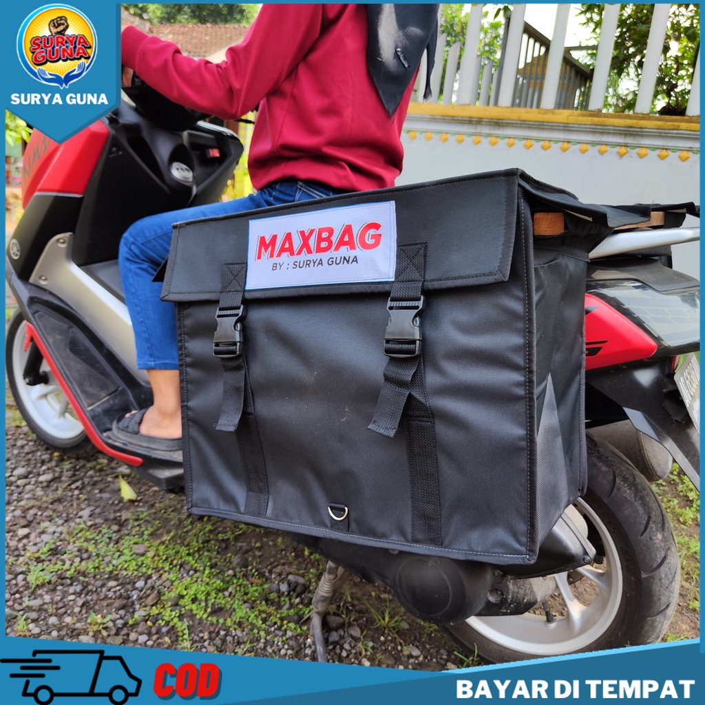 Jual Jual Tas kurir motor tas ronjot MAXBAG by suryaguna dengan SIDE ...