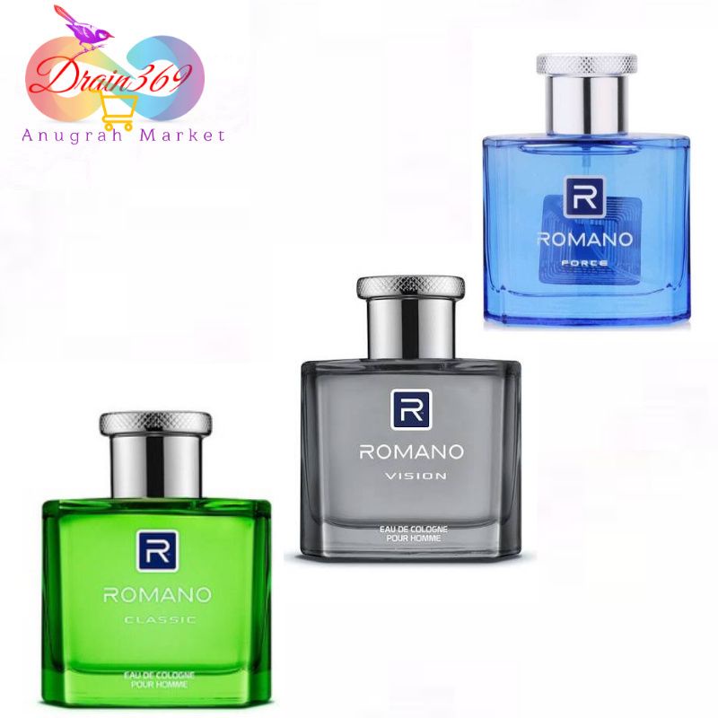 Jual romano spray cologne 50ml | Shopee Indonesia