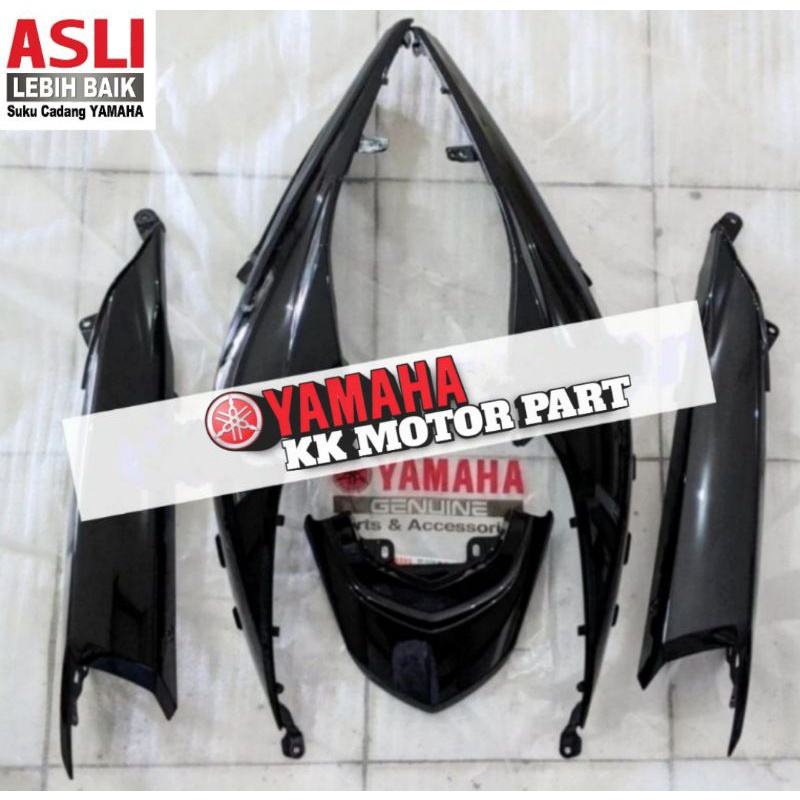 Jual PAKET SET BODY BELAKANG MIO SOUL GT 115 ORIGINAL YAMAHA HITAM ...