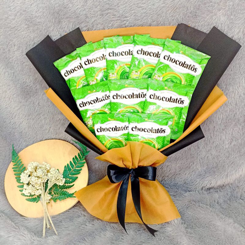 Jual BUKET CHOCOLATOS MATCHA HADIAH ULANG TAHUN WISUDA ANIVERSARRY ...