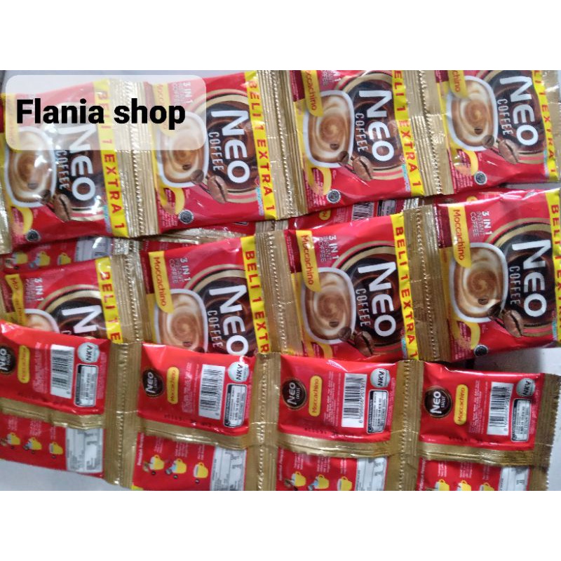 Jual Neo coffee renceng isi 15 sachet (moccachino) | Shopee Indonesia