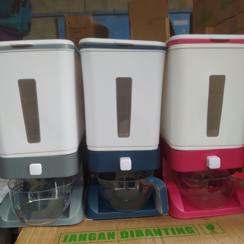 Jual dispenser beras 12 kg | Shopee Indonesia