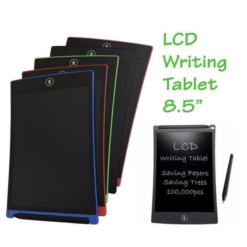 Jual LCD Drawing Writing Tablet 8.5 Inch Mainan Papan Tulis Bisa Hapus ...