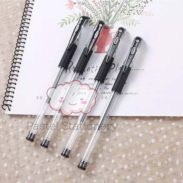 Jual Pulpen Gel Hitam Mimi 0.5mm - Kualitas Pulpen Joyko JK-100 ...